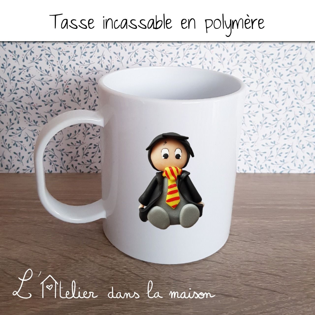Tasse incassable inspiration bébé Harry avec prénom - Latelierdanslamaison
